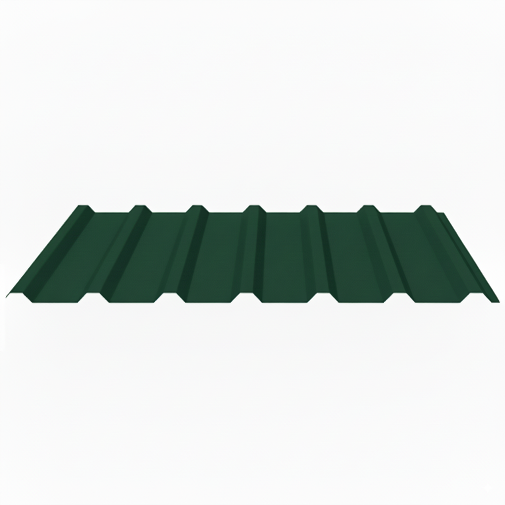 U Panel - Emerald Green- 26 Gauge – Steeldash