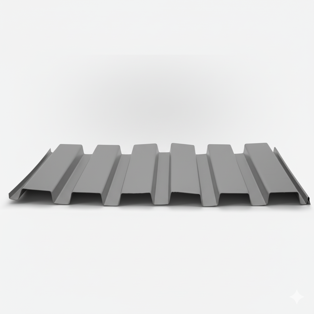 Painted B-Deck - Galvanized - 22 Gauge - Interlock - Roof Smooth ...