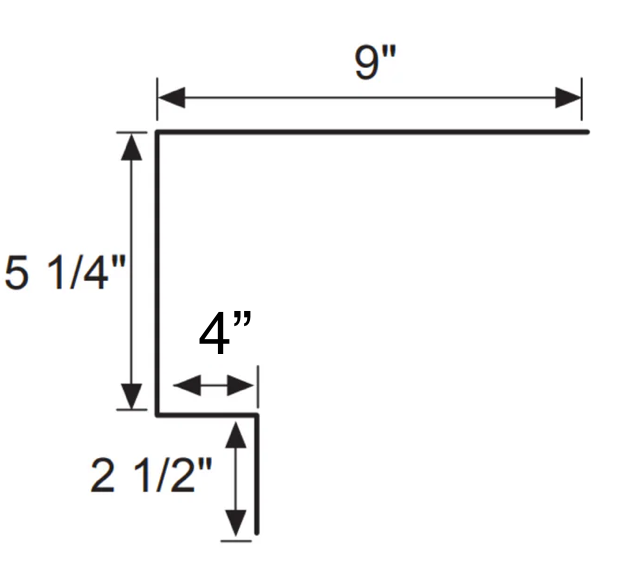 PBR Metal Roof Peak Box Trim- Custom – Steeldash