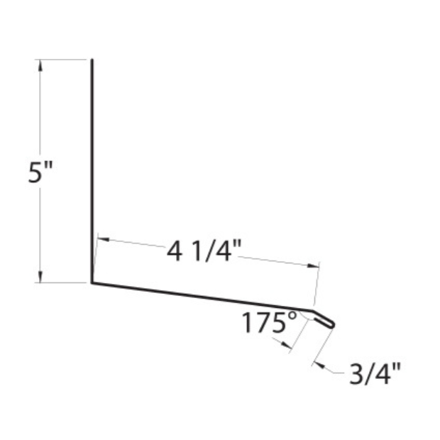 PBR Metal Roof Endwall Trim – Steeldash